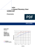 VOITH Vorecon Variable Speed Panetary Gear | PDF | Gear | Gas Compressor