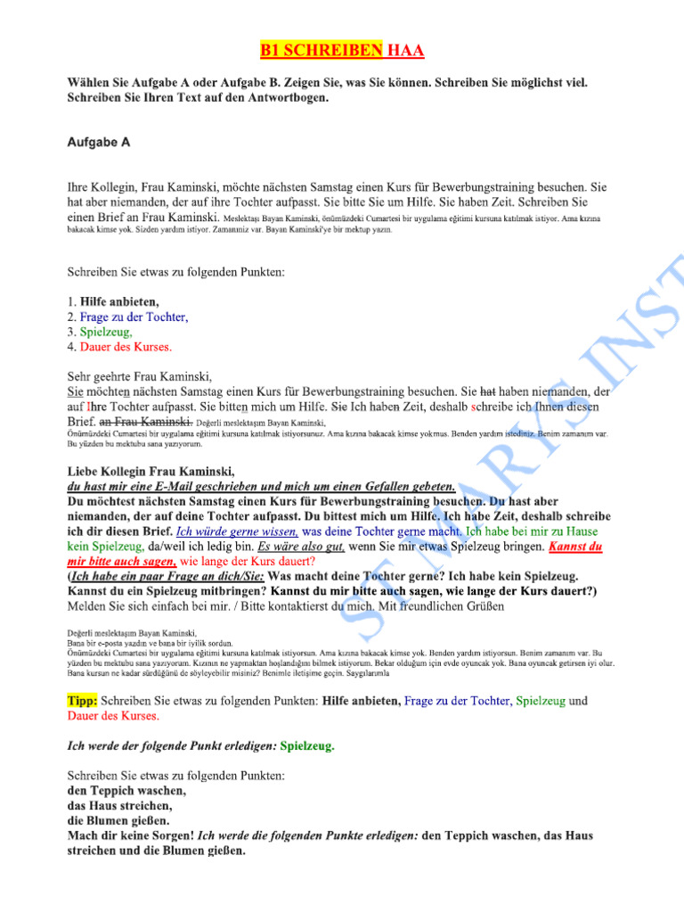 B1 Screiben Pdf