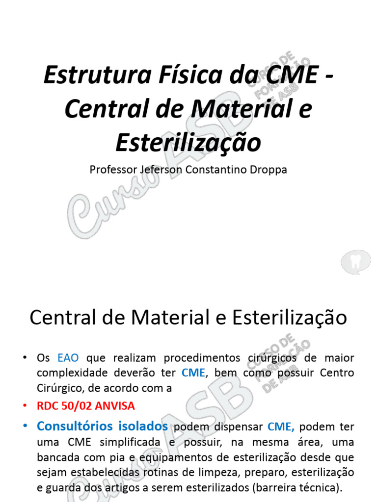 Estrutura Física Da CME | PDF