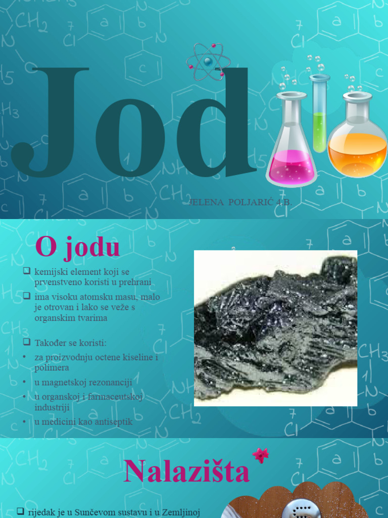 Jod, Prezentacija | PDF