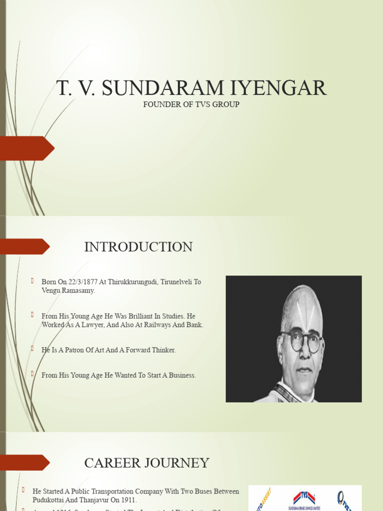 TVS Founder | PDF