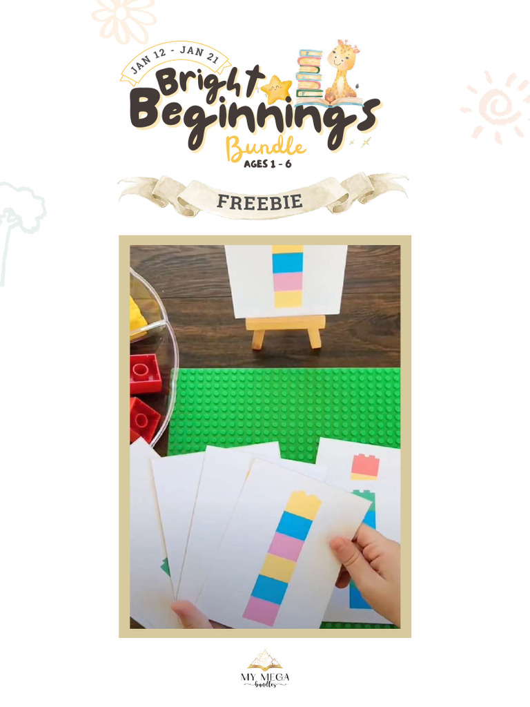 Freebie - Block Building Cards | PDF | Intellectual Works | Computing