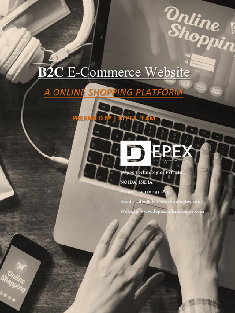 Depex - B2C E-COMMERCE Website Proposal | PDF | Business
