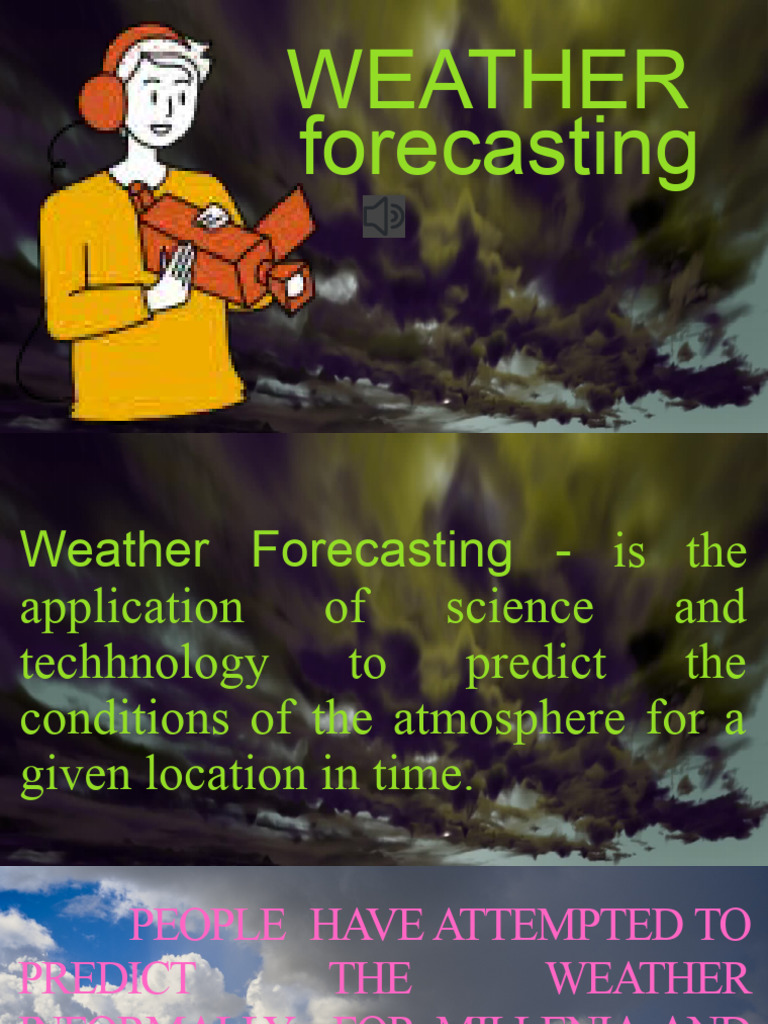 Weather Forecasting Kristel Tantiongco | PDF | Law | Science & Mathematics