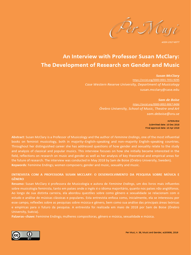 Edite,+6 de+Boise,+Sam,+and+Susan+McClary | PDF