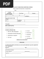 School Prefects Application Form | PDF | Leadership