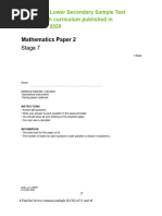 Stage7 Science Paper1 2024 | PDF | Physical Sciences | Materials
