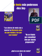 Los Doce Cierres de Ventas de Alex Dey | PDF | Verdad | Cliente