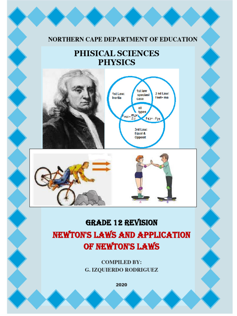 G 12 REVISON 2020 PHY Newtons Laws 3 | PDF | Force | Newton's Laws Of ...