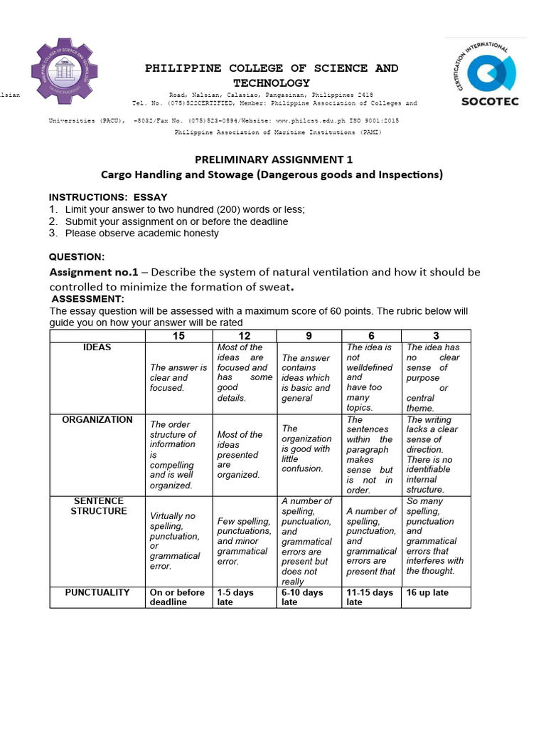 SEAM4C PRELIMINARY ASSIGNMENT 1 Revised | PDF | Cognitive Science | Linguistics