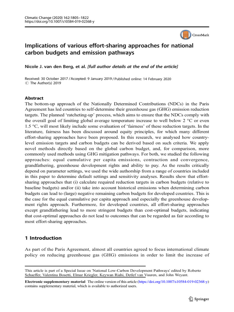 2020-Netherland-Implications of Various Effort-Sharing Approaches For ...