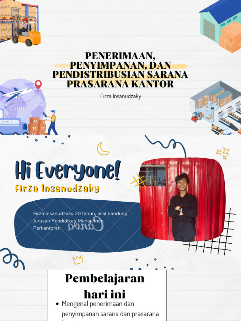 Penerimaan, Penyimpanan, Dan Pendistribusian Sarana Prasarana Kantor | PDF Penerimaan, Penyimpanan, Dan Pendistribusian Sarana Prasarana Kantor | PDF