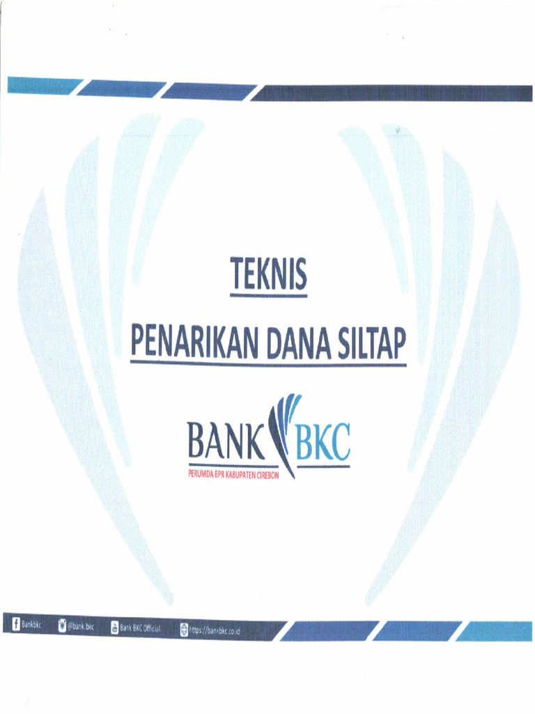 Teknis Penarikan Dana Siltap Dari BKC Mobile | PDF