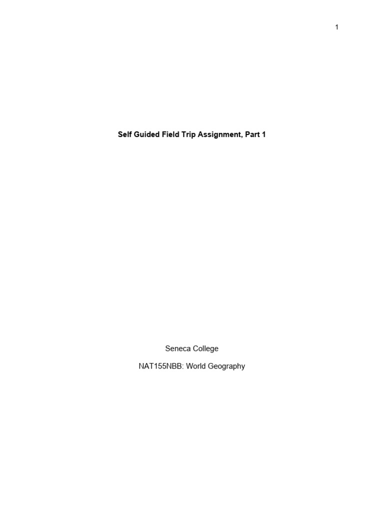 Field Trip Assignment Part 1 - Henko - Pika | PDF | Climate Change | Wildfire