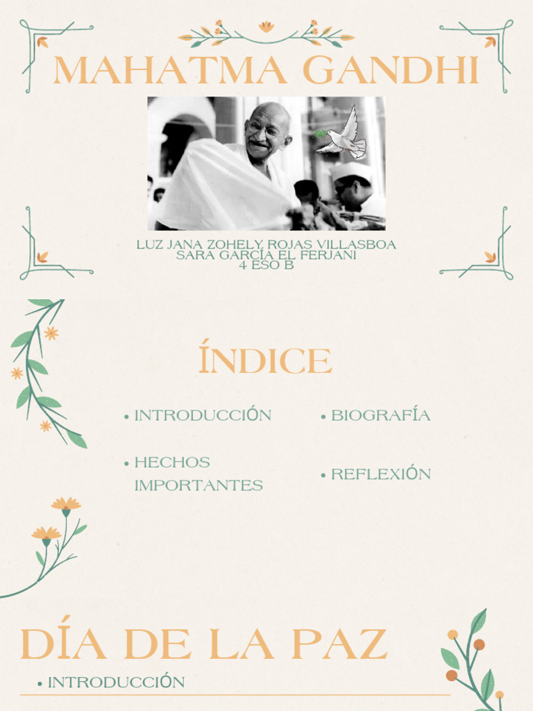 Mahatma Ghandi | PDF | Mahatma Gandhi | Raj británico