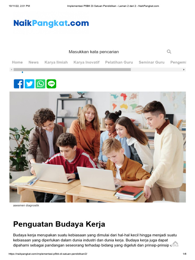 Implementasi P5BK Di Satuan Pendidikan - Laman 2 Dari 2 | PDF | Karier ...