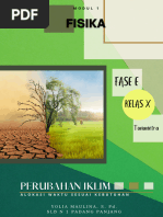 Modul Ajar Pencemaran Lingkungan Kelas X Fase e Sman 30 Jakarta | PDF | Karier & Perkembangan
