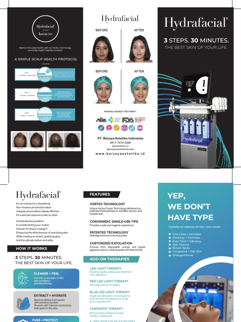 Hydrafacial | PDF | Skin | Skin Care