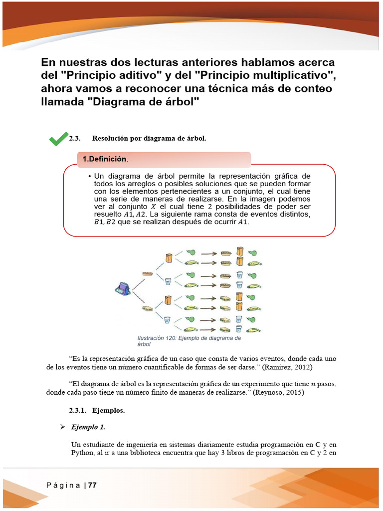 Técnicas de Conteo - Diagrama de Árbol | PDF Técnicas de Conteo - Diagrama de Árbol | PDF