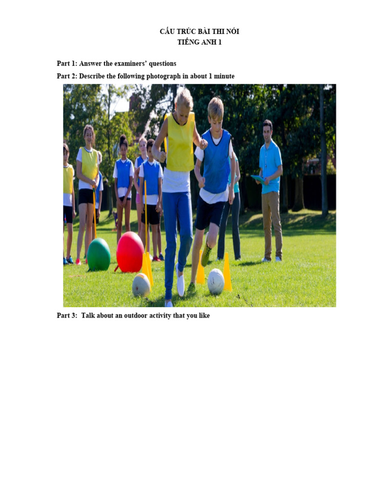 On tập Speaking TA1 | PDF | Language Arts & Discipline