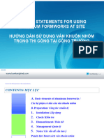 BIỆN PHÁP LẮP DỰNG GANGFORM | PDF