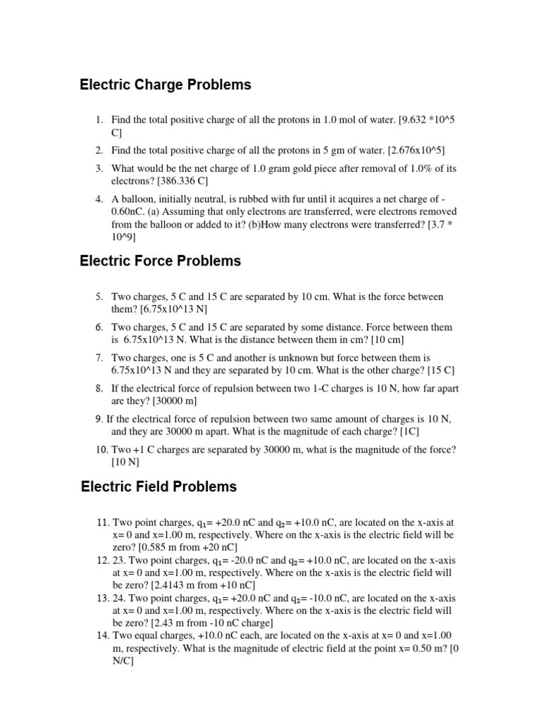 Problems | PDF
