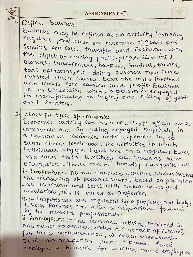 Befa Assignment-1 | PDF