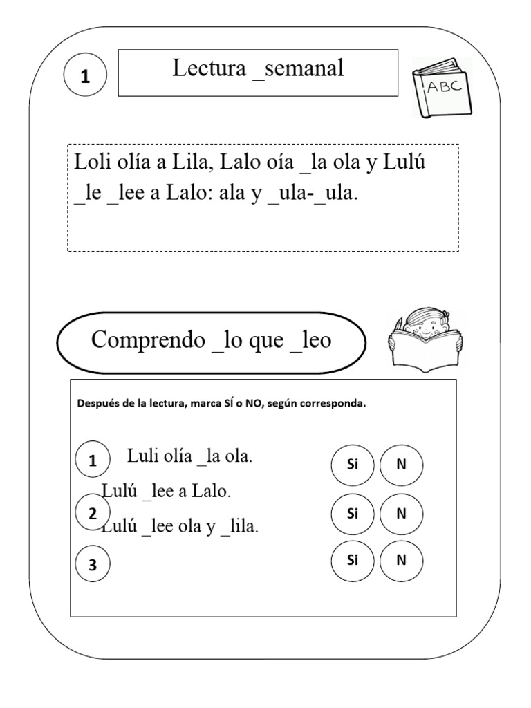 Lecturas para Niños: Comprensión y Dictado | PDF
