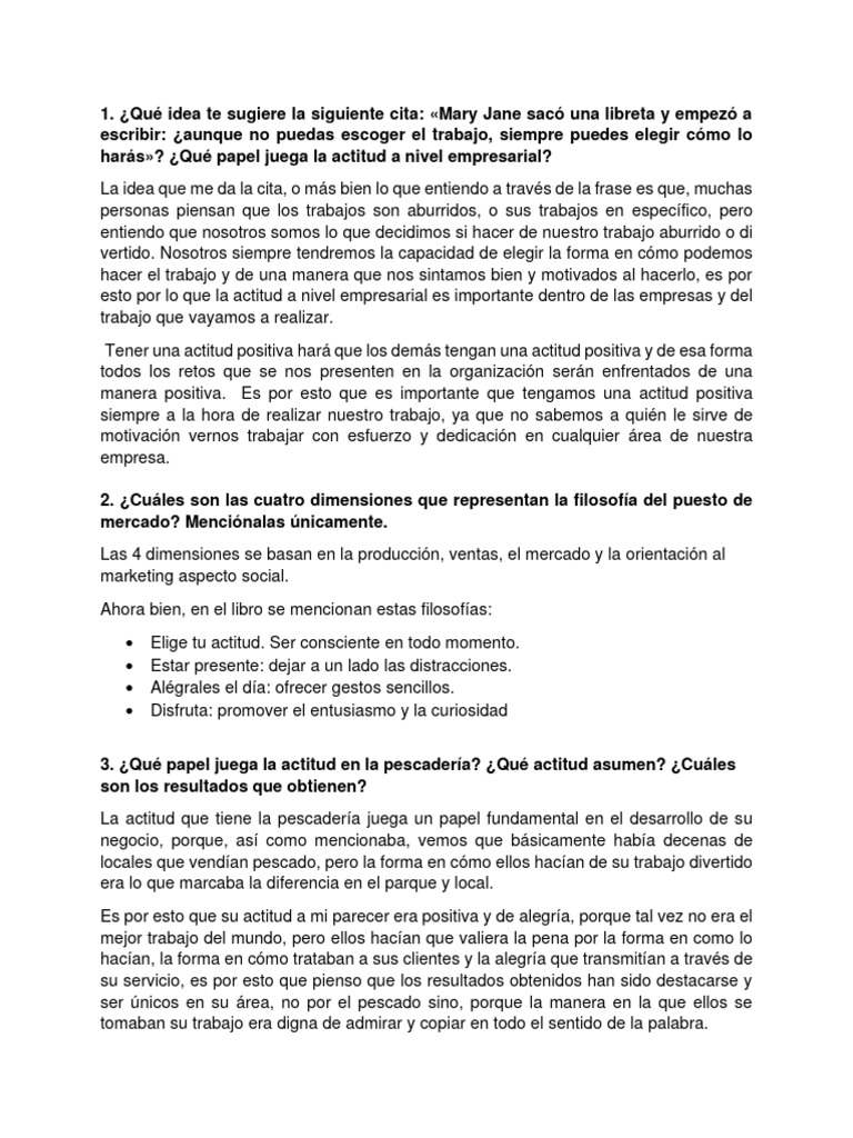 Filosofía Entrega Fish | PDF | Amor | Marketing