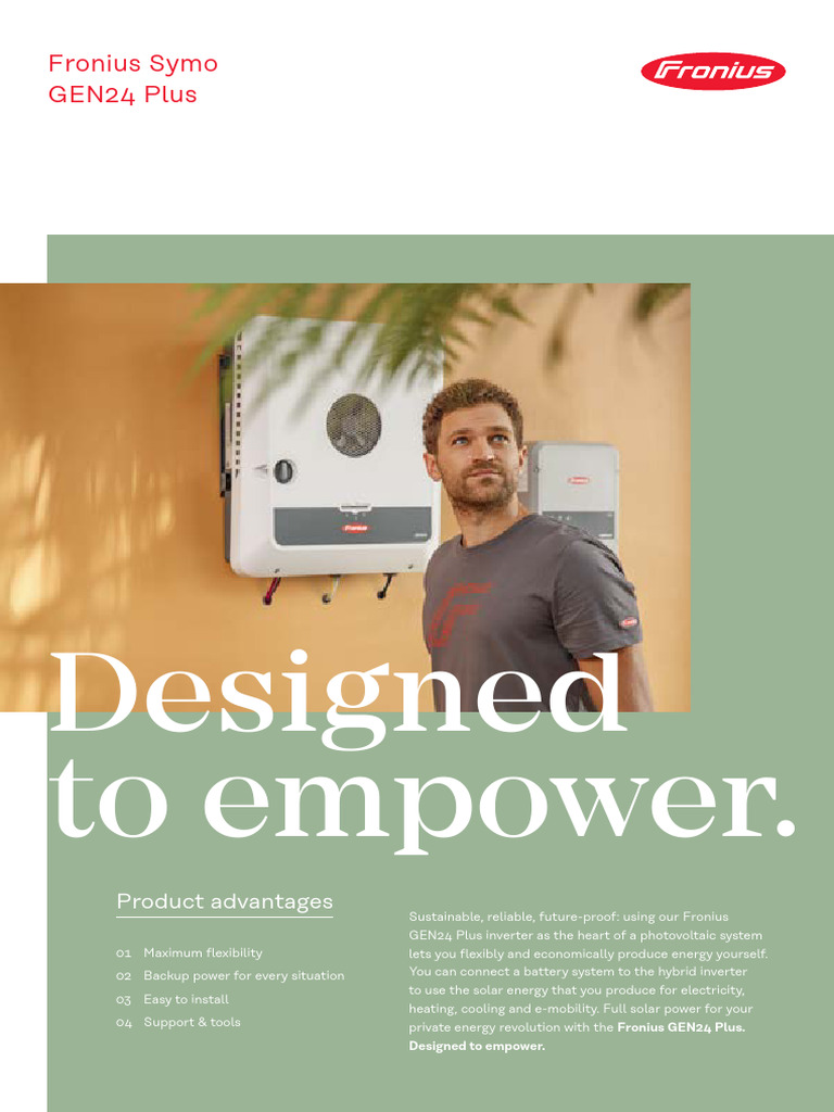 Fronius Symo GEN 24 | PDF