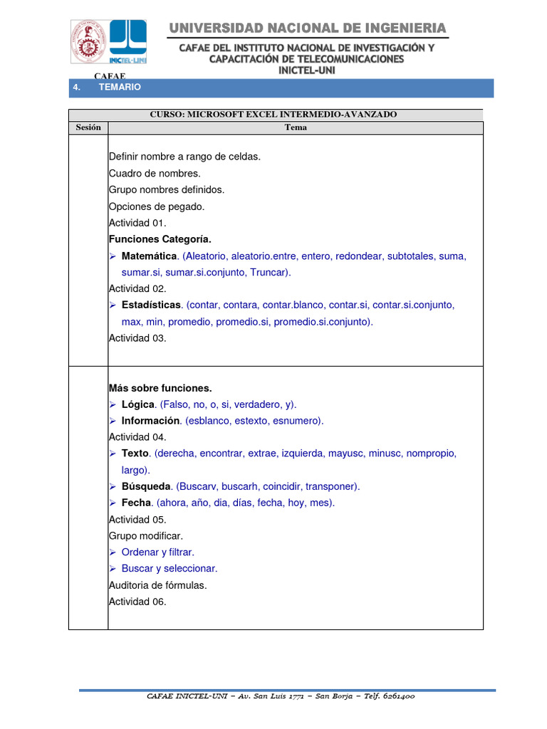 Excel 2 | PDF | Microsoft Excel | Bases de datos