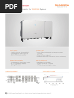 Sungrow 125CX-P2 Datasheet V4 EN | PDF | Alternating Current | Mains ...