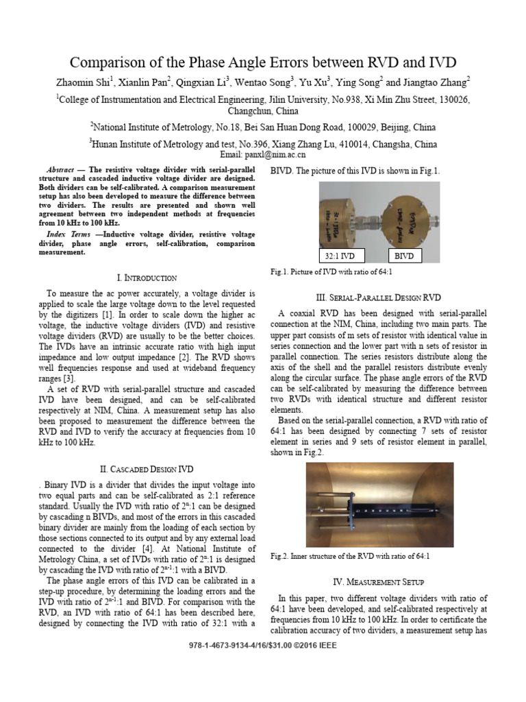 Comparacion RVD and IVD | PDF | Computer Engineering | Physical Quantities