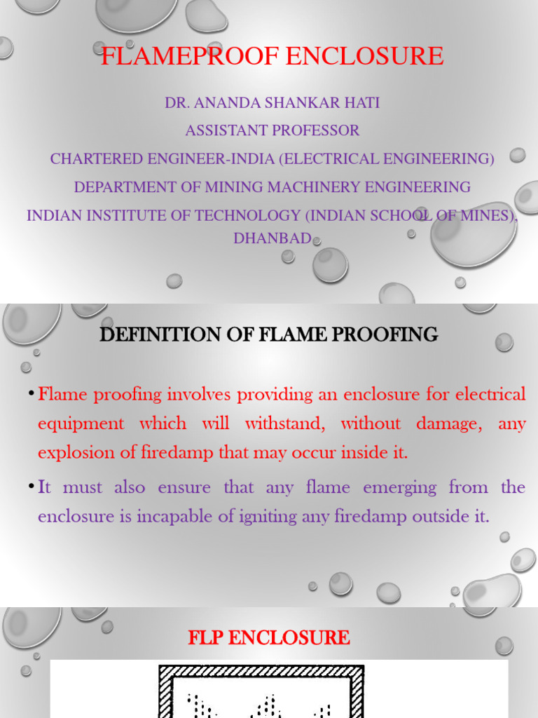 Flameproof Enclosure | PDF | Screw | Manufactured Goods