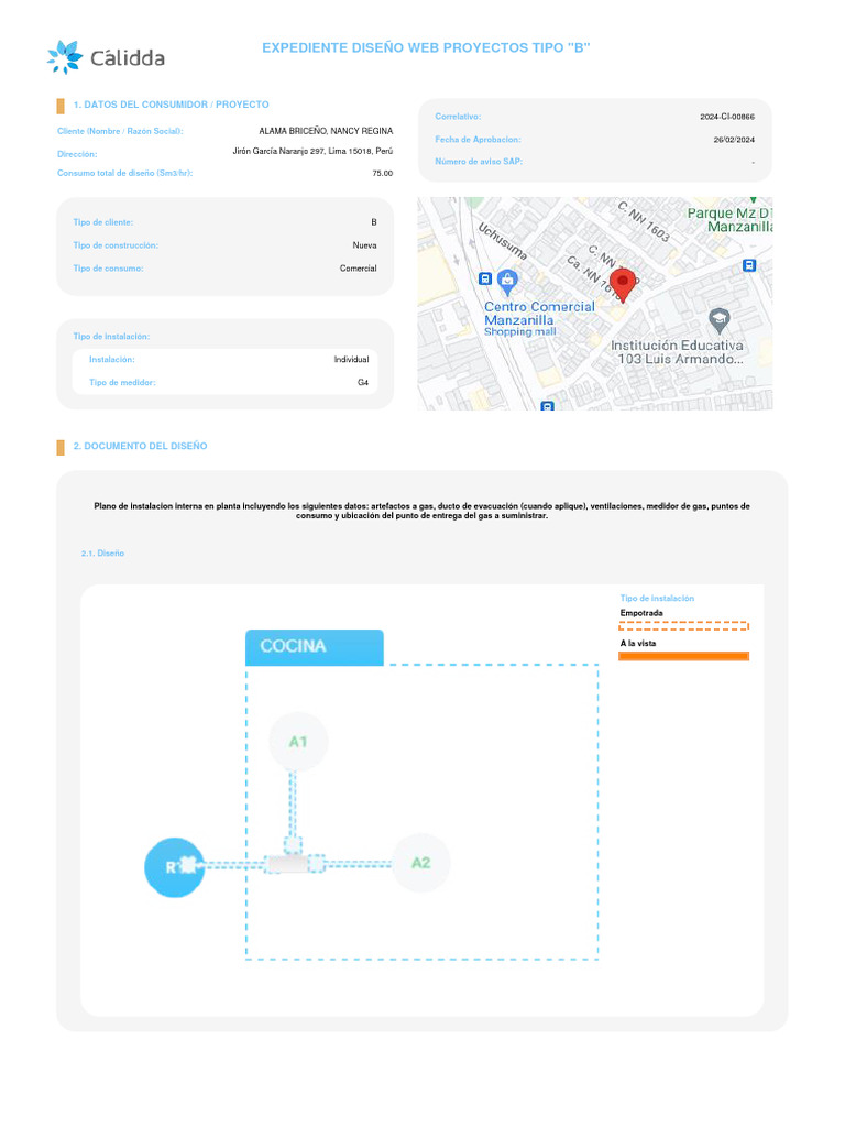 JR GARCIA NARANJO MZ-B5 LT-107 P1 Int 1 MANZANILLA LIMA | PDF | Materiales | Fases de la materia