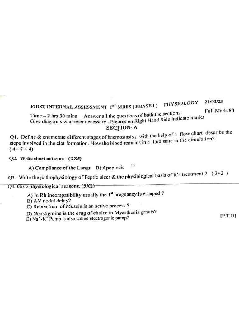 Anat, Biochem, Physio Qs | PDF