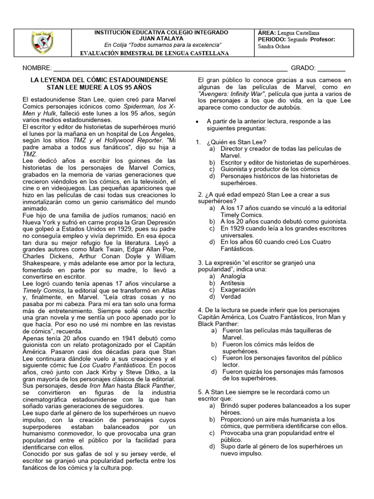 Taller de Loc 2 | PDF | Comics Marvel | Superhéroes