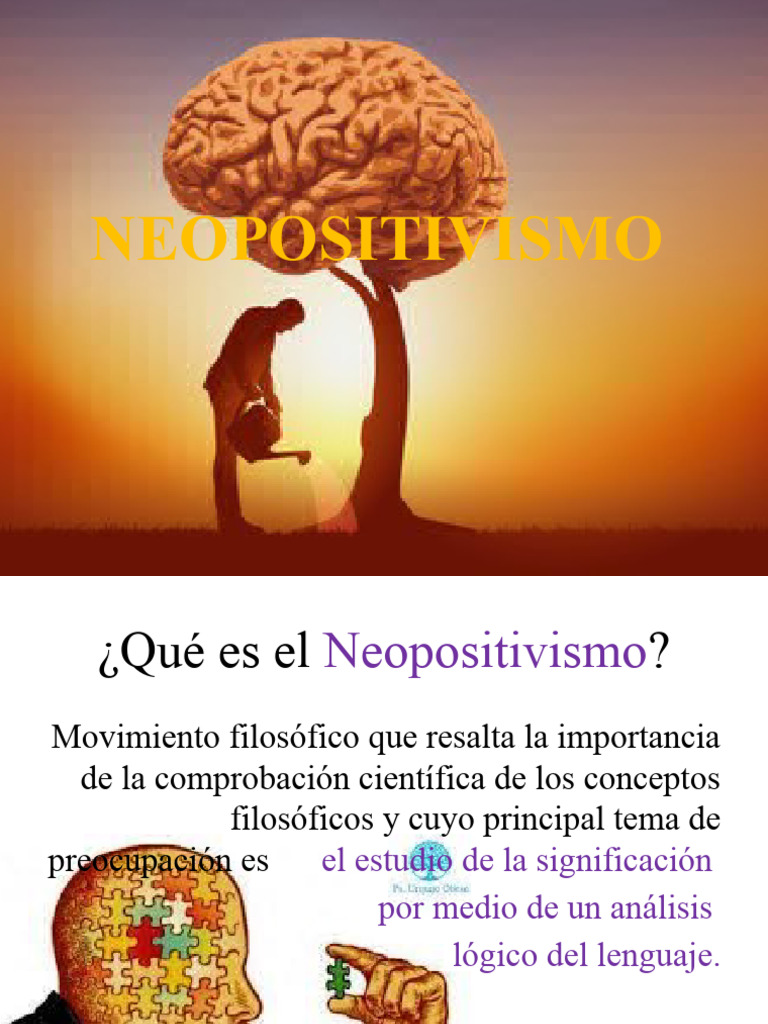 NEOPOSITIVISMO | PDF | Filosofía occidental | Filosofía contemporánea