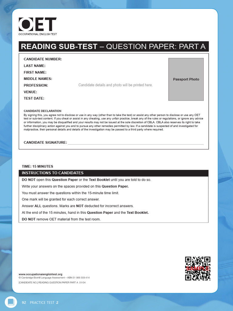 OET Nursing - Official OET Practice Book 1 PDFDrive - Com 1 | PDF ...