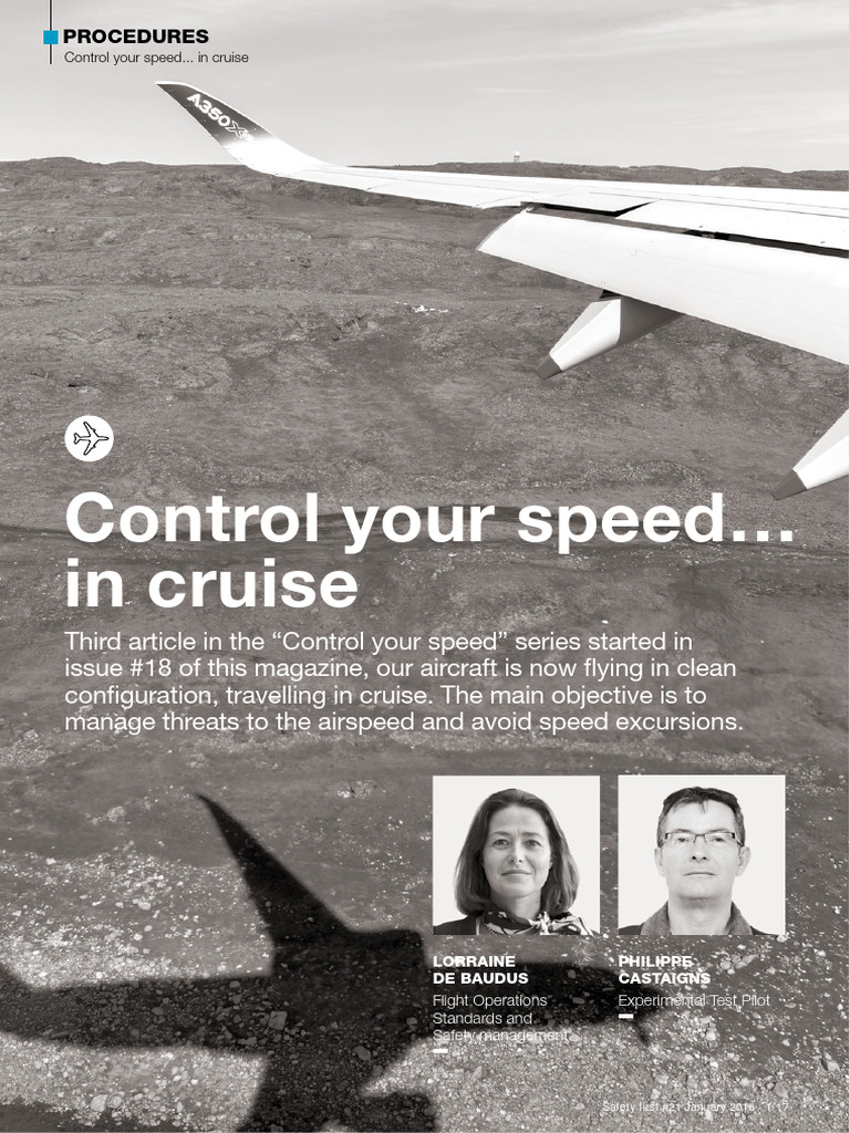 Managing Airspeed in Cruise Flight | PDF | Aircraft | Mach Number
