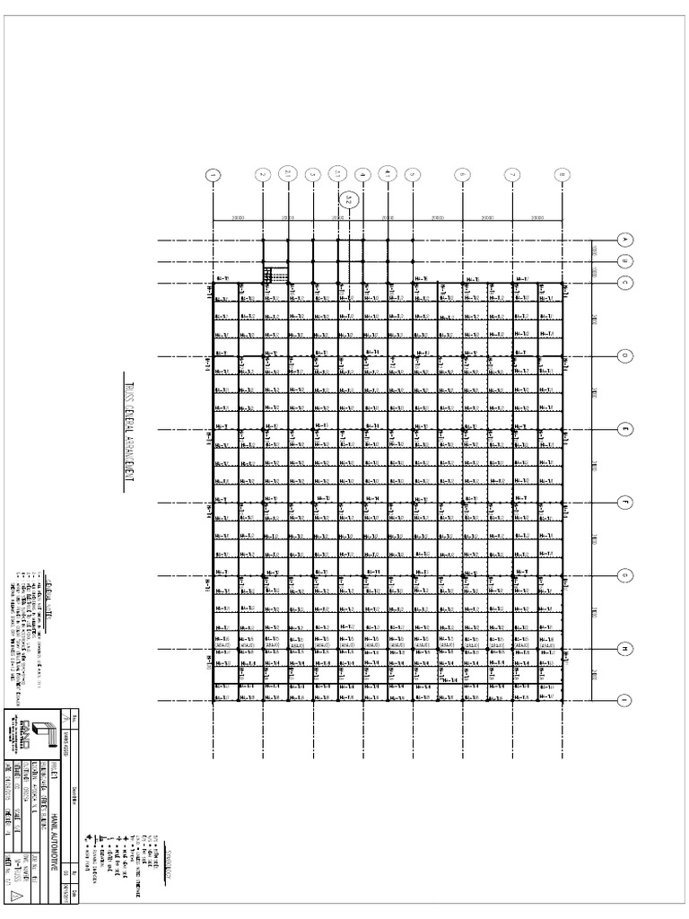Truss General Arrangement Rev 3 | PDF