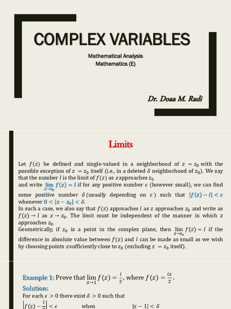 Lec 5 | PDF | Mathematics | Mathematical Analysis