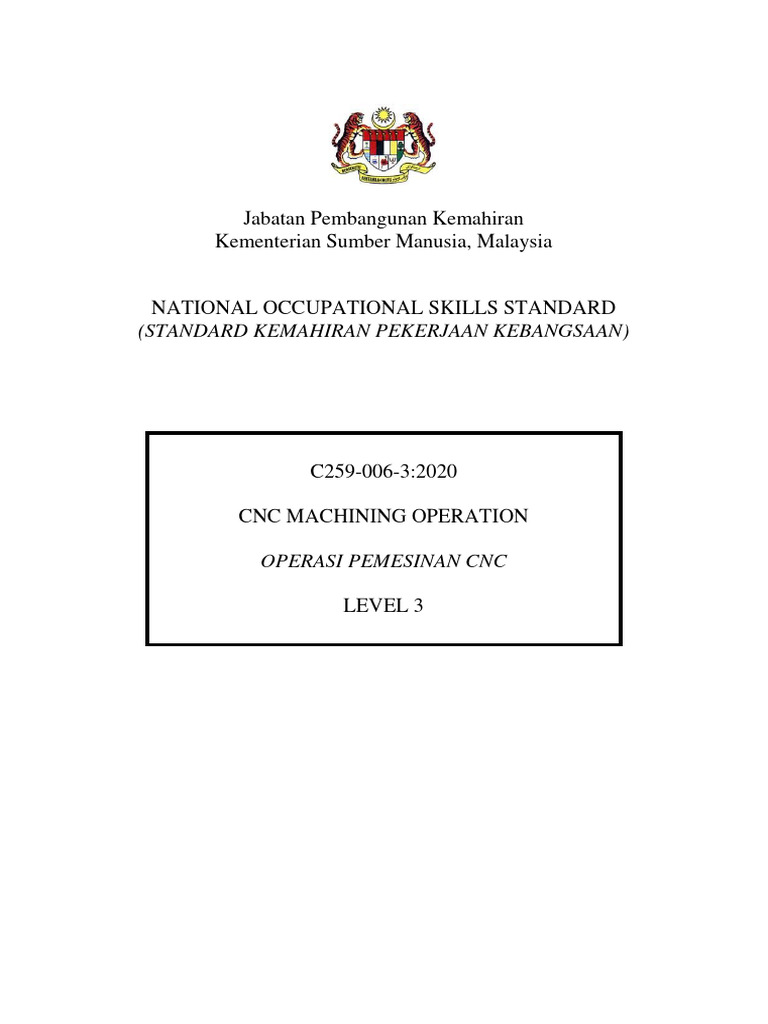 c259-006!3!2020 CNC Machining Operation | PDF | Drilling | Machining