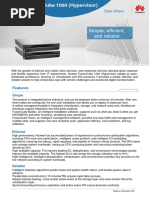 FusionCube 1000 Brochure (DP2200) | PDF | Hard Disk Drive | Solid State Drive