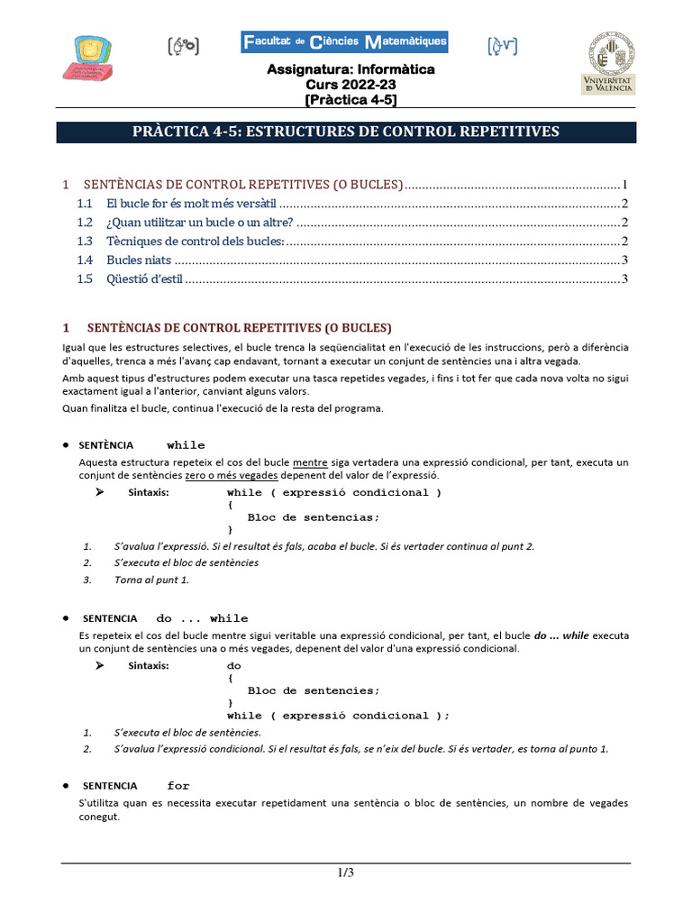Practica 04 05 2022 Teoria Val | PDF