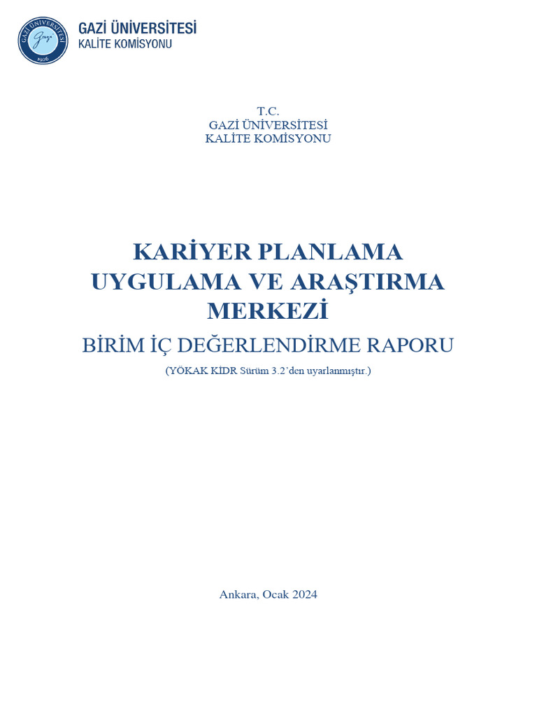 Kapum - 2023 - Bi Ri M - I C - Deg Erlendi Rme - Raporu | PDF