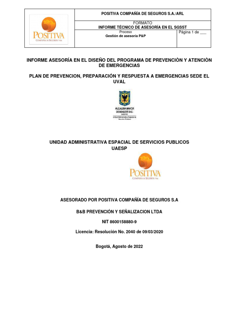 Plan de Emergencias Punto Limpio El Uval | Descargar gratis PDF ...