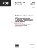Iso 10893 10 2011 | PDF | Pipe (Fluid Conveyance) | Nondestructive Testing