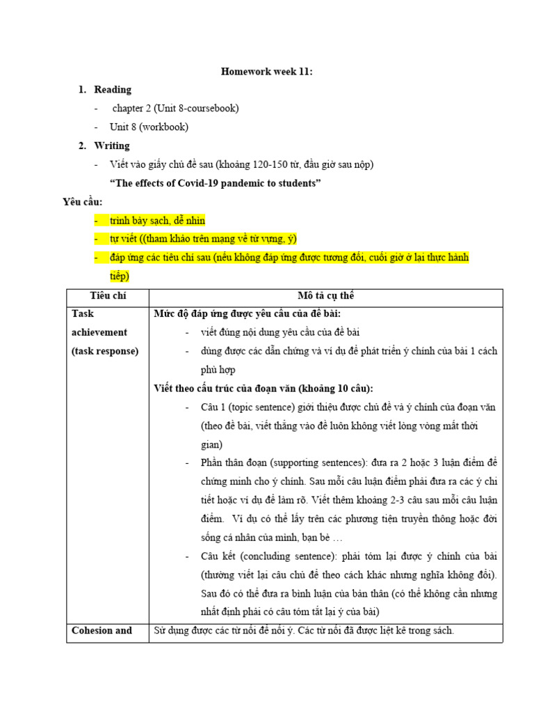 Homework Week 11 | PDF