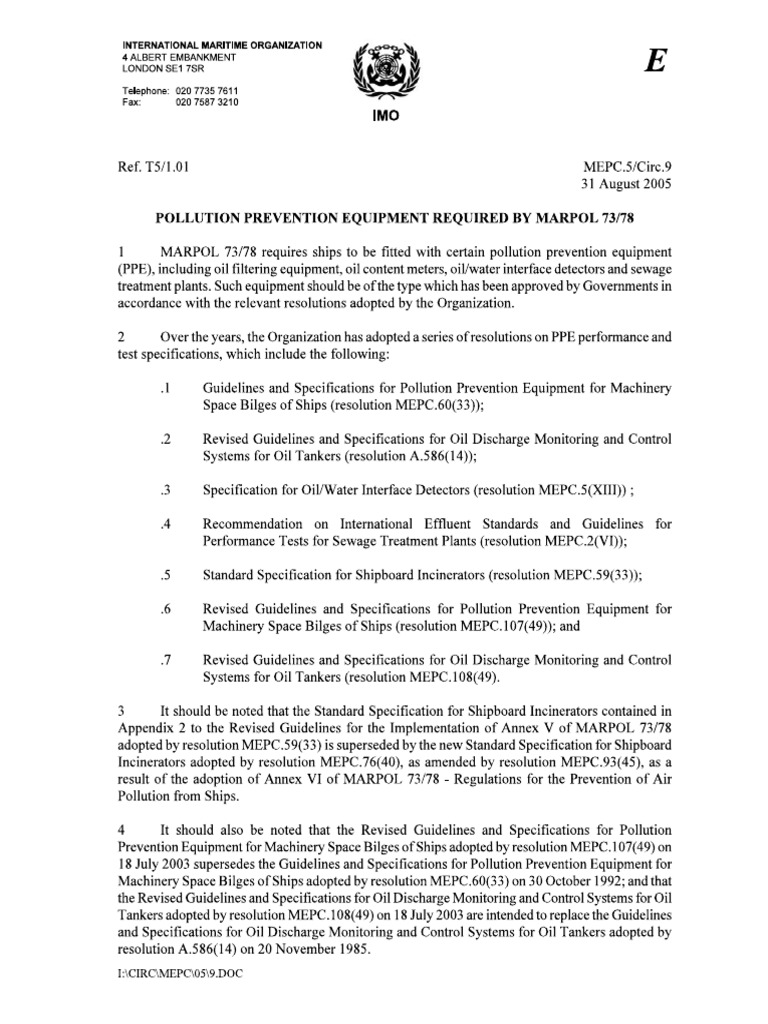 Orca Iia Imo Approved | PDF